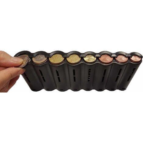 CSPARKV Coin Dispenser 8 Euro Coins, Ideal for Waiters' Bags ...