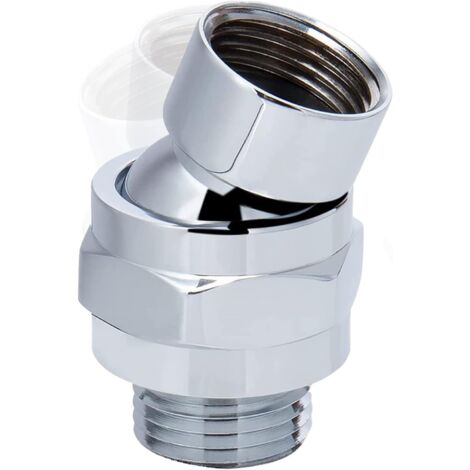 CSPARKV Brass Adjustable Swivel Ball Joint, Shower Head Ball Connector ...