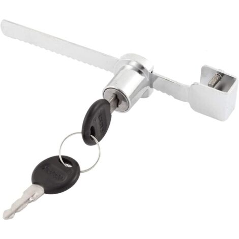 CSPARKV Terrarium Lock, Sliding Glass Door Lock with Key, Terrarium ...