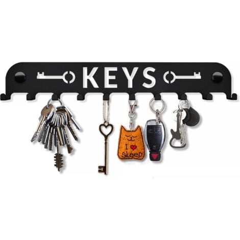 CSPARKV 1 PCS Design Wall Key Holder Keys Wall Key Holder Decorative Key Box Original Wall Key Hanger Wall Key Storage Metal Home Decoration