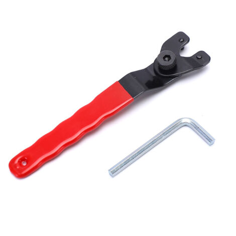 CSPARKV Angle Grinder Wrench with Hex Socket, 8-48mm Adjustable Spindle ...
