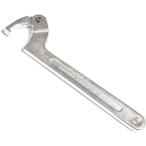 CSPARKV Adjustable Articulated Spanner Wrenches for Slotted Nuts 51-121mm