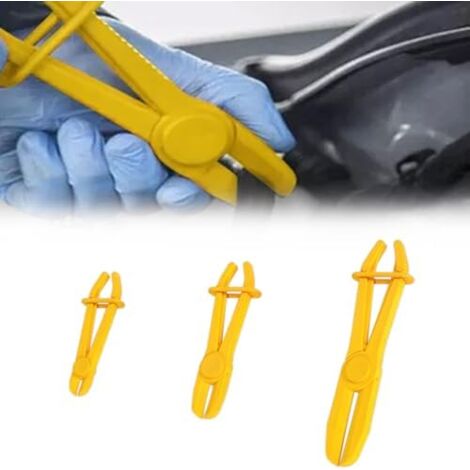 Fuel Line Clamps 4Pc Fluid Line Clamp Set Pinch Clamp Vacuum Radiator ...