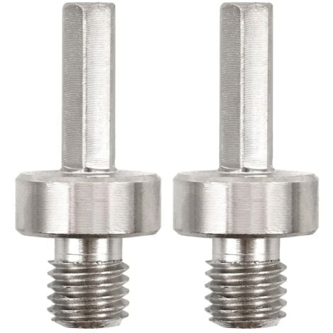 CSPARKV 2pcs Diamond Drill Bit Adapter - M14 Thread to 10mm Hex Shank ...