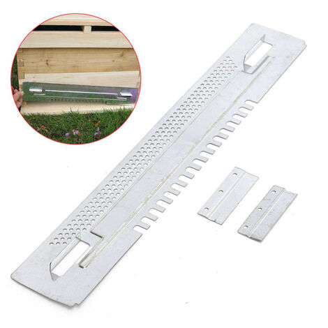 CSPARKV Bee Hive Entrance Reducer Galvanized Iron Beehive Sliding Mouse ...