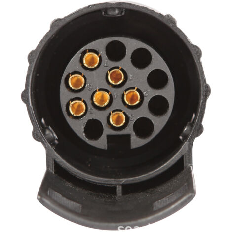 CSPARKV 7 Pin to 13 Pin Trailer Socket Adapter for Car Trailer Bike ...
