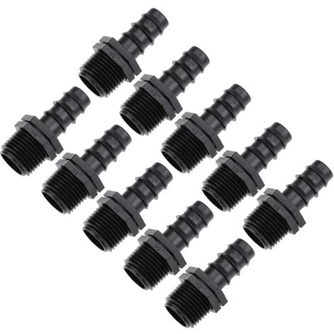 CSPARKV [Pack 10] Ø 16mm x 1/2" Drip Link for Drip Irrigation ...