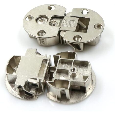 CSPARKV 2pcs 3D Adjustable Flap Hinge Furniture Fitting 90 Degree, for ...