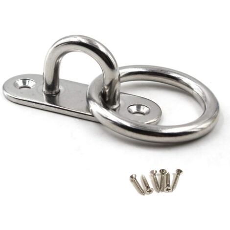 CSPARKV 1 M8 Ceiling Mount Hook 304 Stainless Steel Wall Mount Hook for ...