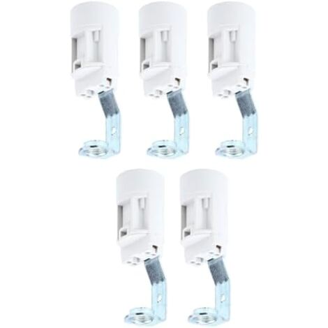 CSPARKV 5Pcs E14 Lamp Socket Bulb, Bulb Holder Chandelier Candles ...