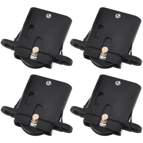 CSPARKV 59x73x15MM 4Pcs Plastic Sliding Door Rollers Wheels Runners for ...