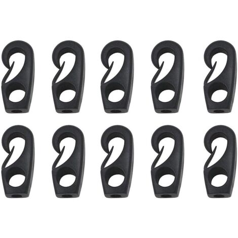 CSPARKV 20Pcs Tent Hooks Plastic Carabiner Clips Accessories for Travel ...