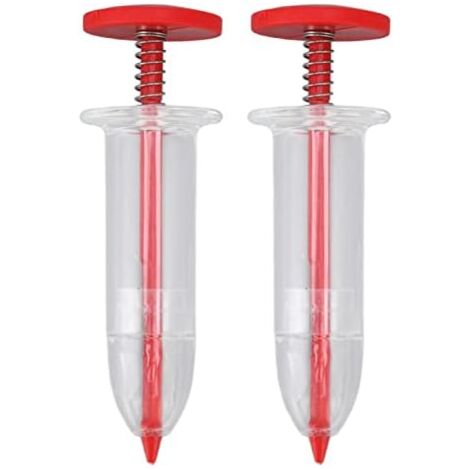 CSPARKV 2pcs Seed Dispenser Portable Seed Sower - Plant Seeds Easily ...