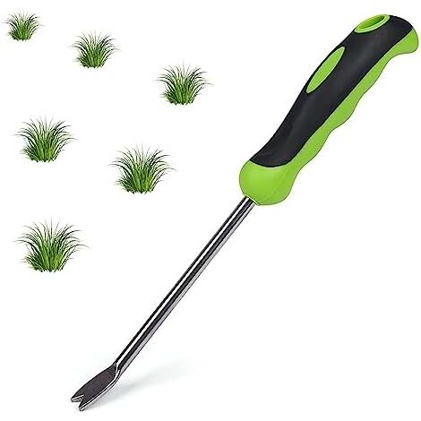 CSPARKV 33CM Manual Weeding Root Fork Grass Fork Stainless Steel with ...