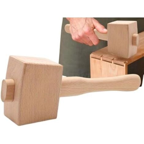 CSPARKV Mallet Hammer - Striking Woodworking Tool, Multifunctional ...