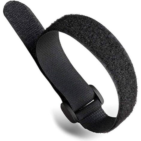 CSPARKV 5pcs - 25 x 500mm, Black - Cable Ties and Buckle, Scratch Cable ...