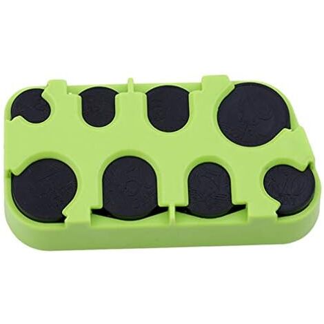 CSPARKV 10x5x2.5cm Premium Coin Storage Box Mini Coin Dispenser ...