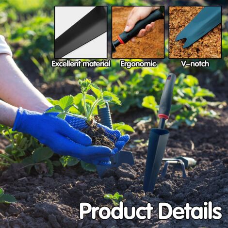 CSPARKV 1 PCS Weeding Gouge Tool, Gardening Manual Weeder, Weeder with ...