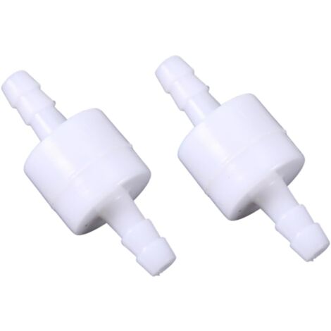 CSPARKV Plastic Inline Check Valve, 2 Pcs 4mm One Way Check Valves Non ...