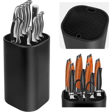 CSPARKV 1 pcs Knife Holder without Knives, Empty Kitchen Knife Blocks ...