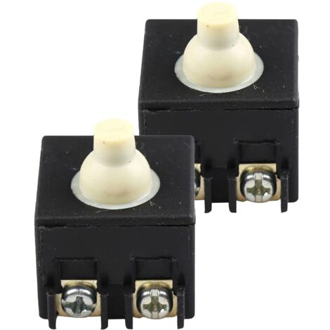 CSPARKV （××cm）2pcs Angle Grinder Replacement Switch Dustproof Push ...