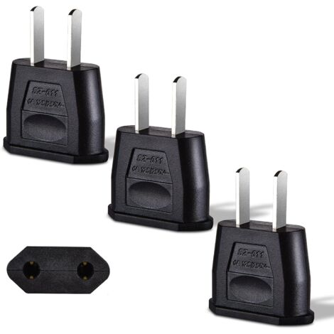 CSPARKV USA Plug Adapter, Travel Adapter 3 X Japan Plug Adapter, France ...