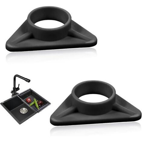 CSPARKV 2 PCS Plastic Sink Brace for Stainless Steel Sink Faucets,Thin ...