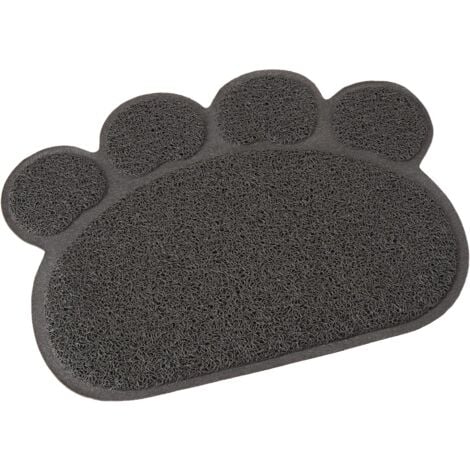 CSPARKV Cat Paw Shape Outdoor Toilet Mat