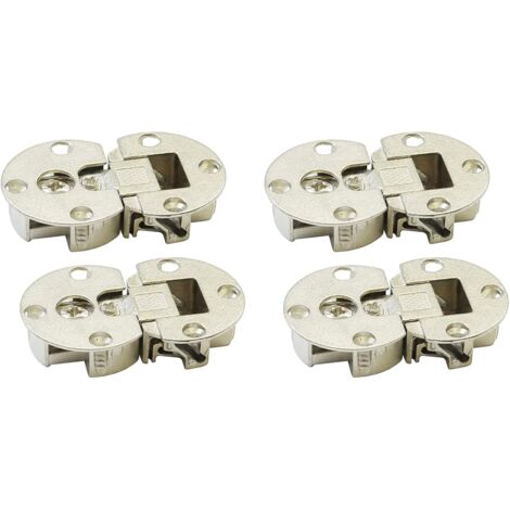 CSPARKV 4 Pack 90 Degree 3D Hinge for Flap and Lid Folding Door Hinges ...