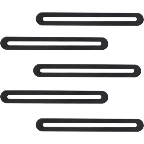 CSPARKV 5 Pieces Perforated Plate Adjustable Flat Connectors Stainless ...