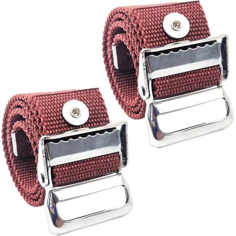2 Pack Universal Stilt Leg Straps - Adjustable Nylon Drywall Mounting ...