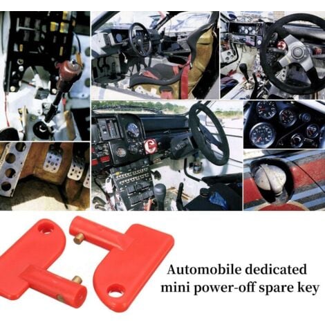Battery Cut Off Keys - 2Pcs Car Battery Switch Keys,Battery Isolator ...