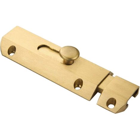 1 Pc Thick Pure Brass Slide Barrel Door Bolt Heavy Duty Door Security ...