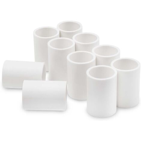 Lntyq 20 Pcs 32mm Gerade Slip Stecker PVC Rohr Fitting Winkel Fitting ...