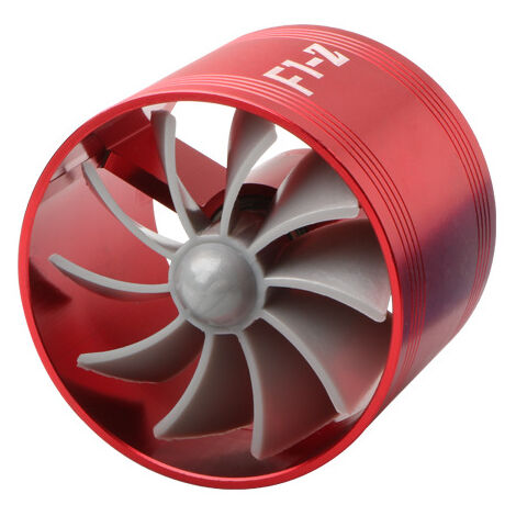 Lntyq Luftansaugung, Doppellüfterturbine, Aluminiumturbine, Auto ...