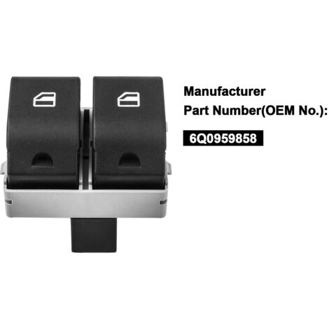 Lntyq Elektrischer Fensterheberschalter 6Q0959858