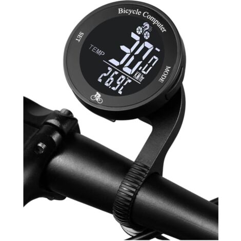 Wireless Bike Computer, LCD Backlight IPX67 Waterproof Bicycle ...