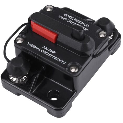 DC12V-24V 50A-300A Waterproof Fuse Holder Circuit Breaker with Manual ...