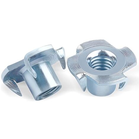 Einschlagmuttern M8 X 11MM 20 Stk, Schlagmuttern Kohlenstoffstahl mit 4 ...