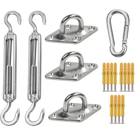 Dreieckiges Sonnensegel, wasserdichtes Sonnensegel mit kostenlosem Seil ...