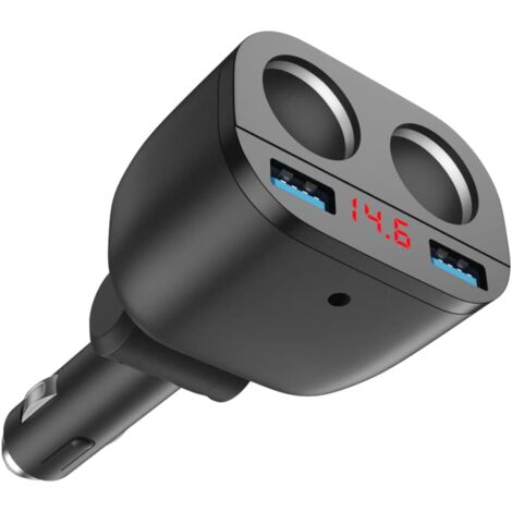 USB-Autoladegerät, Zigarettenanzünderbuchse mit dualem QC3.0 ...