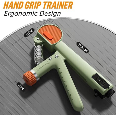 Unterarmtrainer,Hand trainer Griffkraft Trainer Set, Grip Griffkraft Trainer,Verstellbarer ...