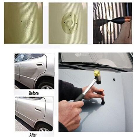 10-teiliges Dellenreparaturset ohne Lackieren. Gummihammer, Körner. Zum ...