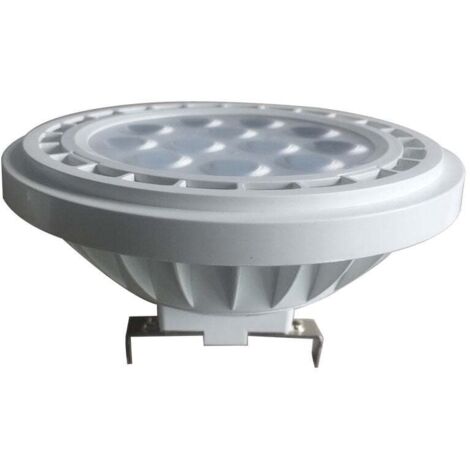 Led AR111 Lampadina con riflettore G53 Faretto 15W Angolo di visione fascio 30° Bianco caldo ...