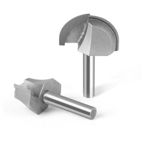 Fresa per la lavorazione del legno da 8 mm, fresa a fondo tondo, fresa ...