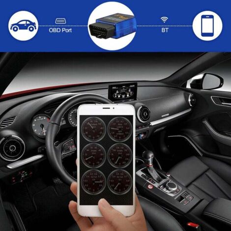 Vgate ELM327 Bluetooth/Bluetooth OBD2 Bluetooth Tester per auto per ...