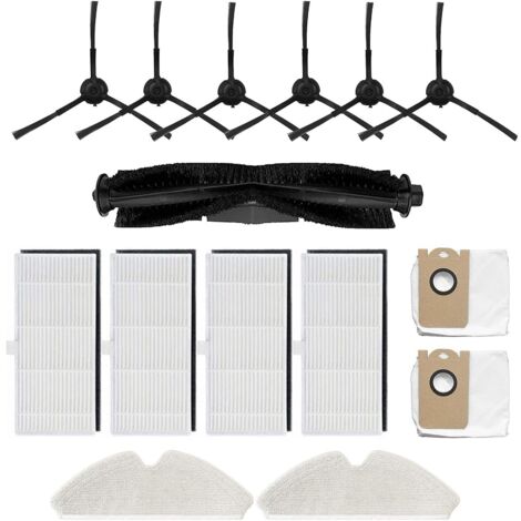 Per Proscenic M7 Pro Robot Aspirapolvere, Filtri e Set Spazzole Laterali