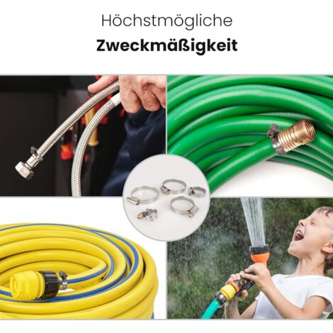 Fascetta stringitubo in acciaio inox 25-40mm - 10 pezzi Fascetta ...