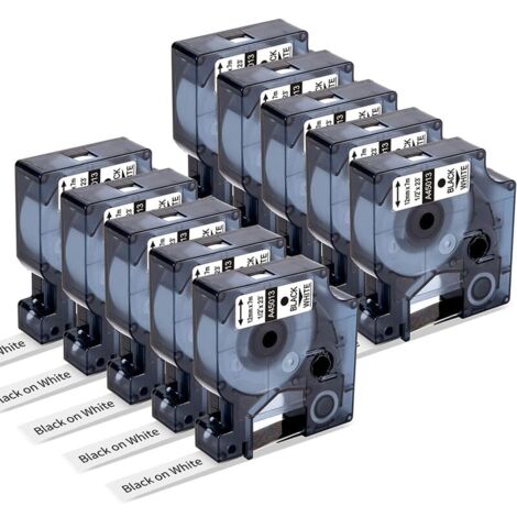 Nastro per etichette compatibile con D1 12mm x 7m 45013 S0720530 ...
