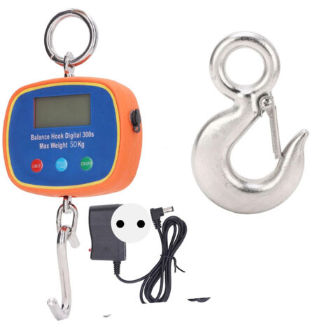 Báscula de gancho electrónica de doble cara con pantalla LCD Báscula ...